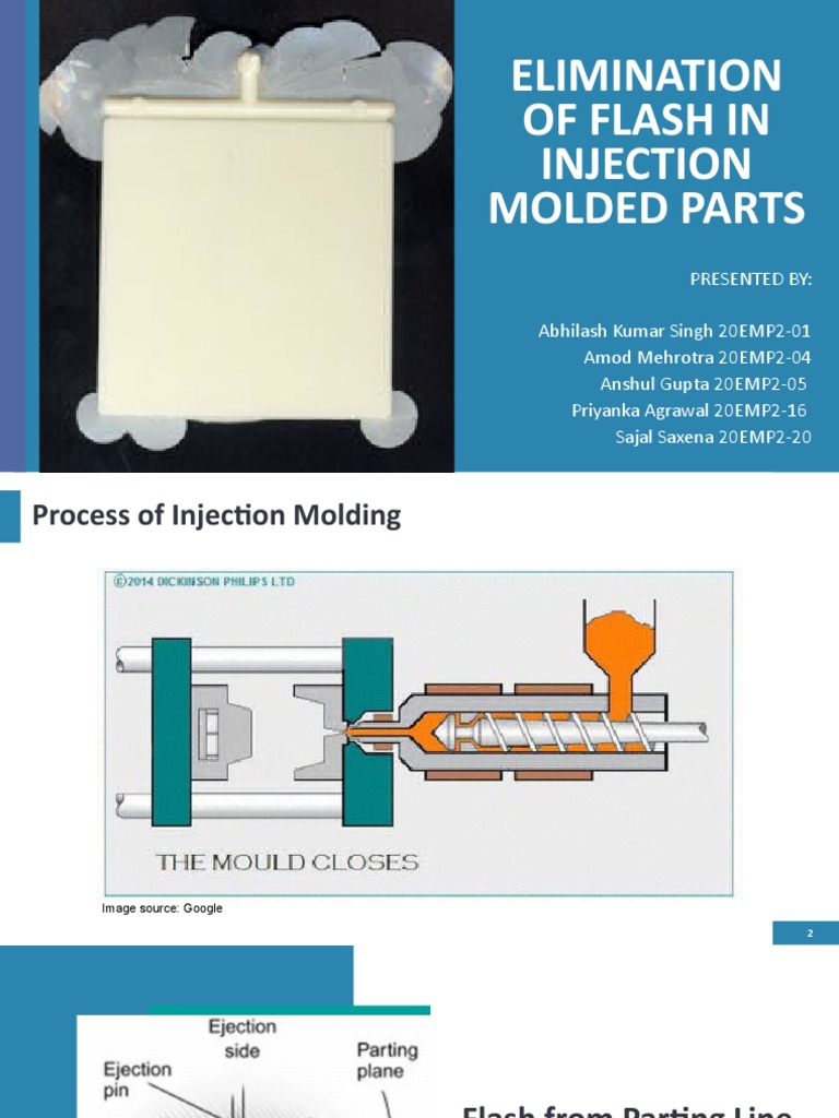 ELIMINATION OF FLASH IN INJECTION MOLDED PARTS-updated | PDF | Industrial Processes | Secondary ...