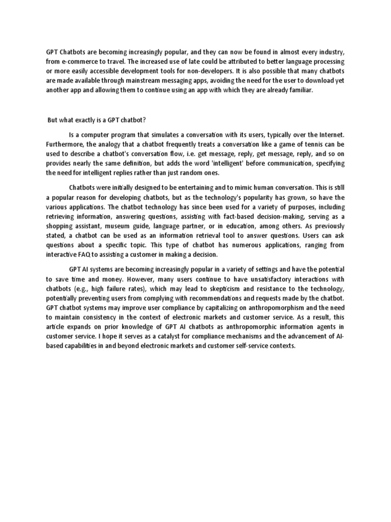 GPT AI Narrative Report | PDF | Artificial Intelligence | Intelligence ...