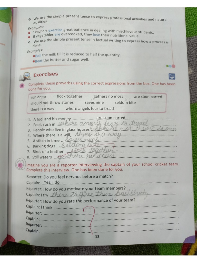 Class 8 English Grammar | PDF