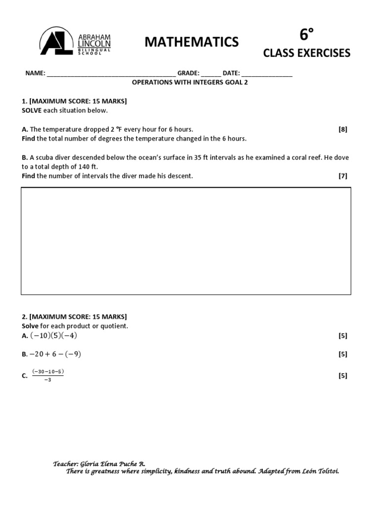 Virtual Class Goal 2 Second Term | PDF