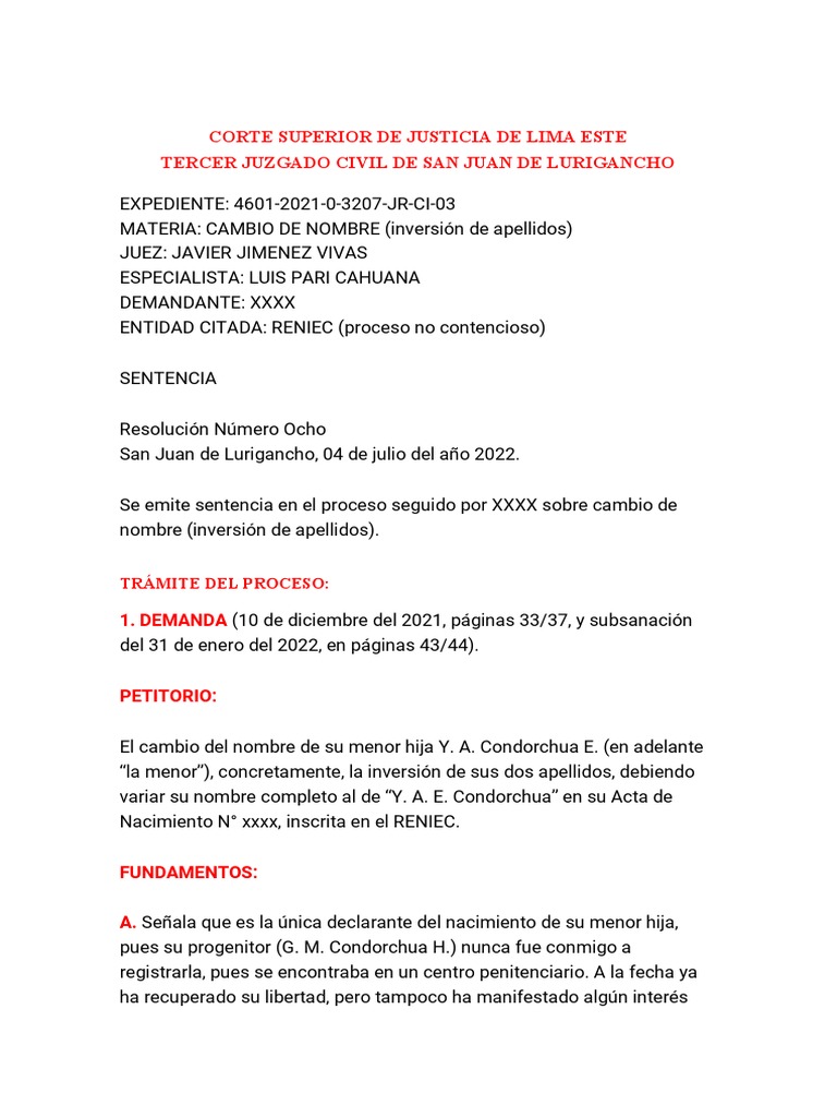 Corte Superior de Justicia de Lima Este | PDF