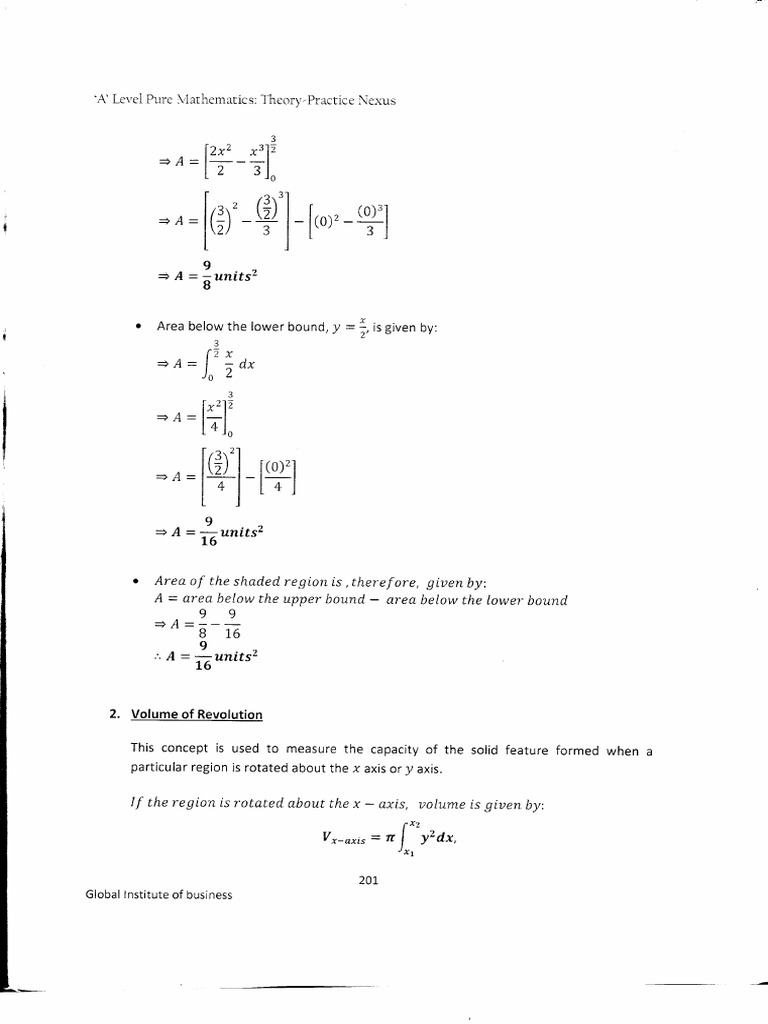 03.pure Maths 3 | PDF | Mathematics | Geometry