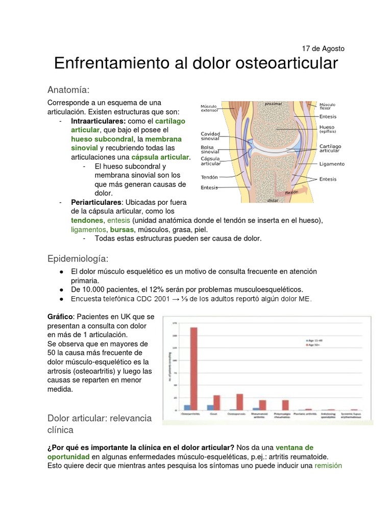 Enfrentamiento Al Dolor Musculoesqueletico - Artralgia, Atritis, Dolor ...