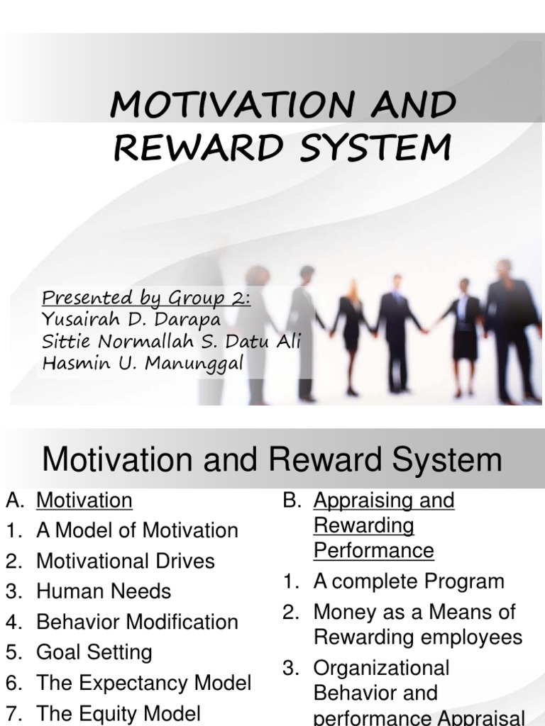Motivation and Reward System in Organizational Behavior | PDF ...
