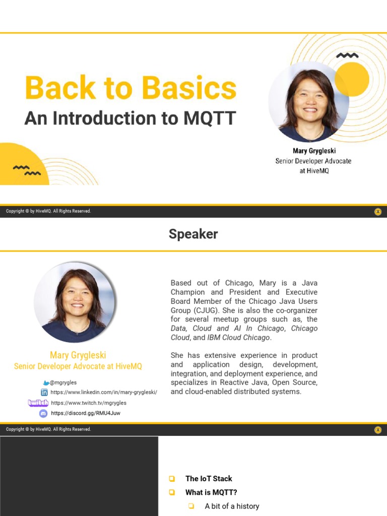 Back To Basics An Introduction To MQTT | PDF | Information And ...