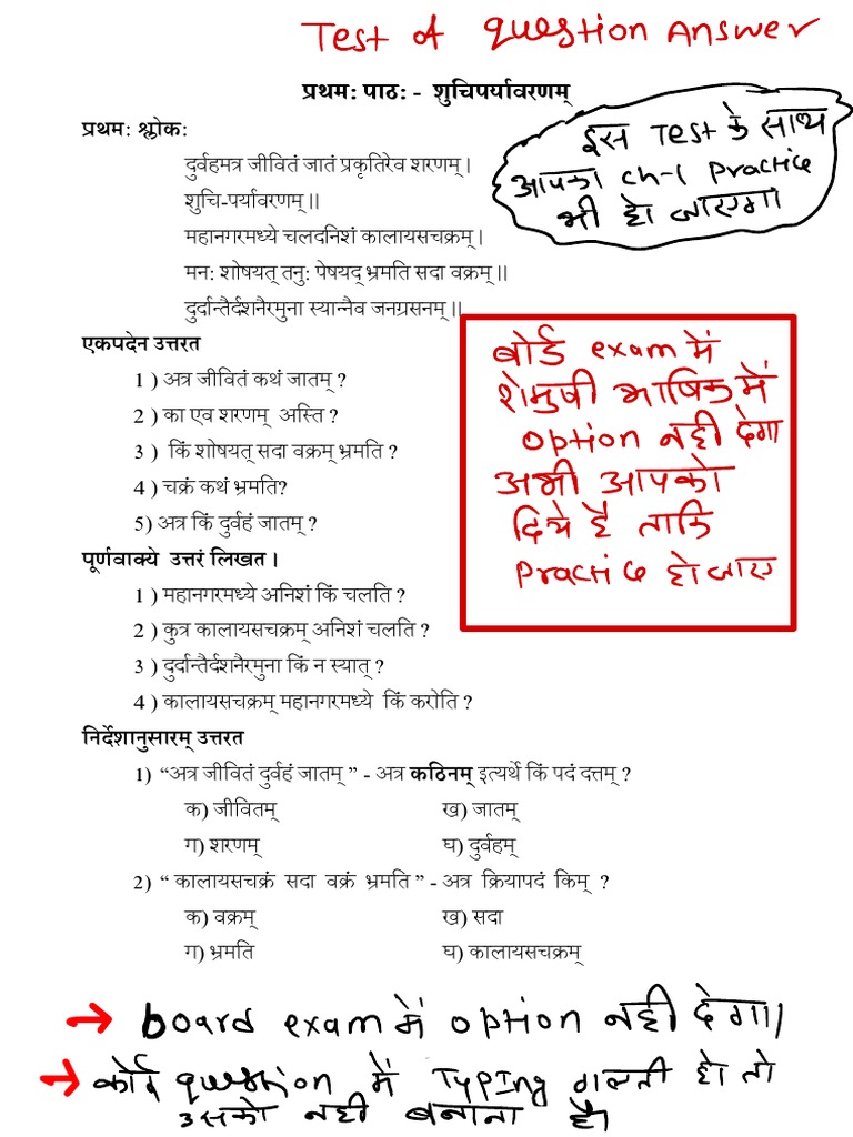 Chapter 1 Test | PDF