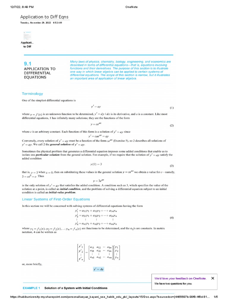 Diff Eq Pdf