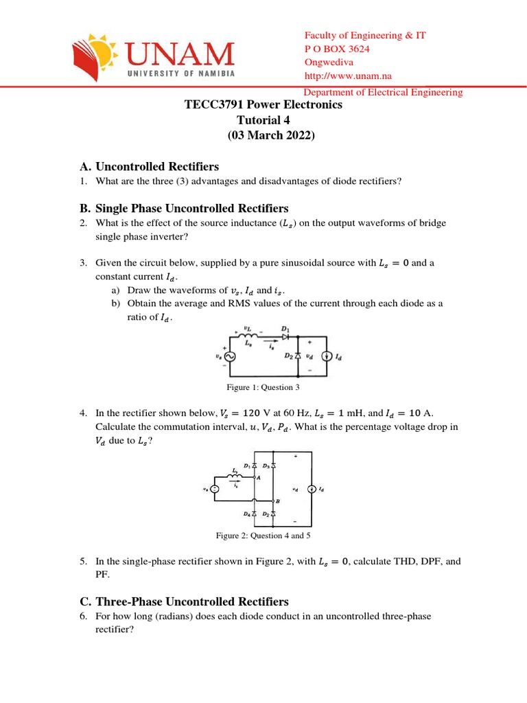 TECC3791 Tut - 4 | PDF