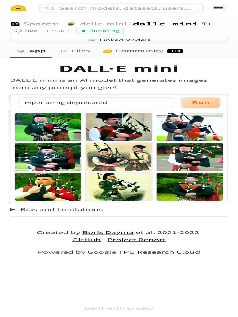 DALL E Mini - A Hugging Face Space by Dalle-Mini | PDF