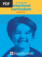 Highscope Curriculum PDF | PDF | Cognitive Development | Learning