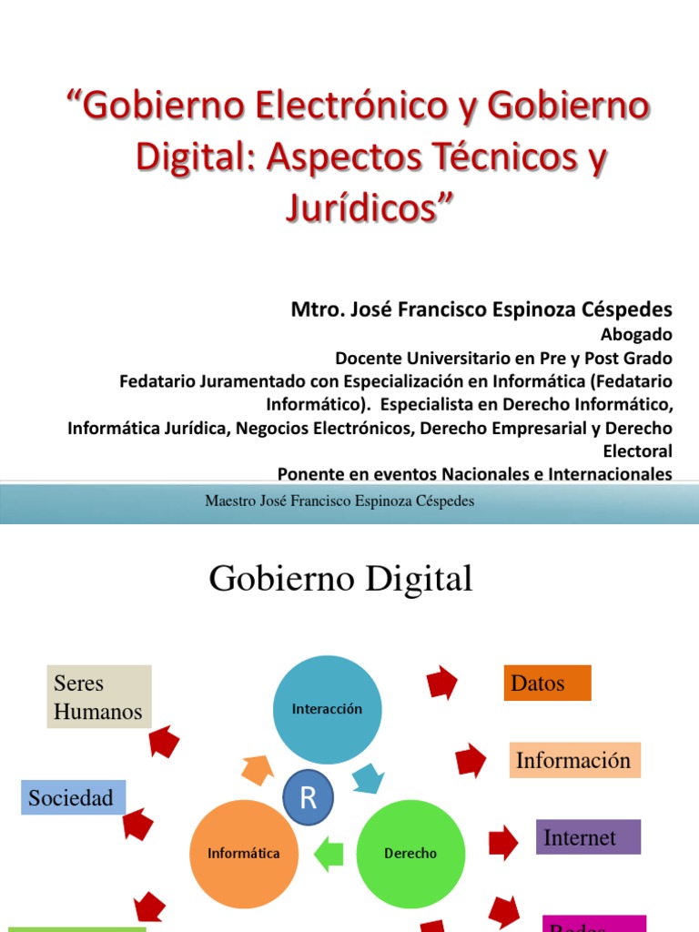 Gobierno Digital | Descargar gratis PDF | Gobierno E | Informática