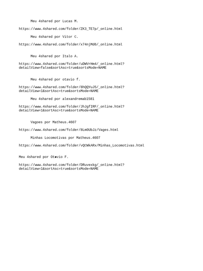 4shared Folder Links Check PDF
