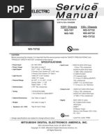 Hitachi P50S601 P50V701 P50X901 Chass DW3 D F | PDF | Power Supply ...