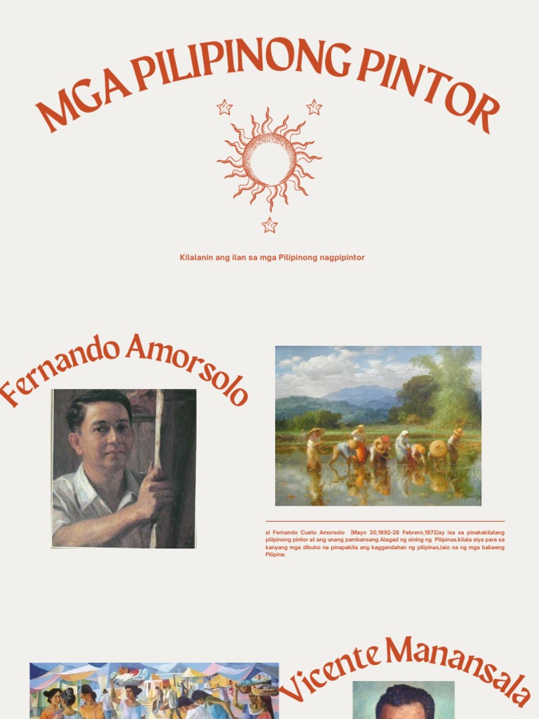 Mga Pilipinong Pintor | PDF Mga Pilipinong Pintor | PDF