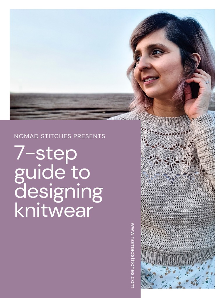 Designing Guide Nomad Stitches | PDF | Gauge (Knitting) | Yarn