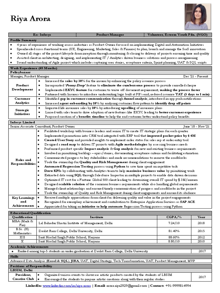 Riya Arora - PM | PDF | Analytics | Sales