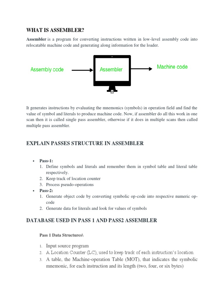 SPCC Practical 1 | PDF | Assembly Language | Office Equipment