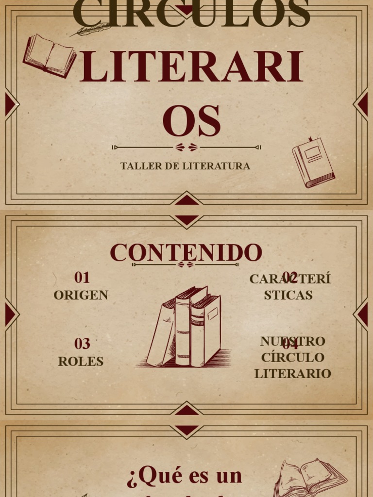 Círculos Literarios: Estructura y Roles | PDF | Franz Kafka ...