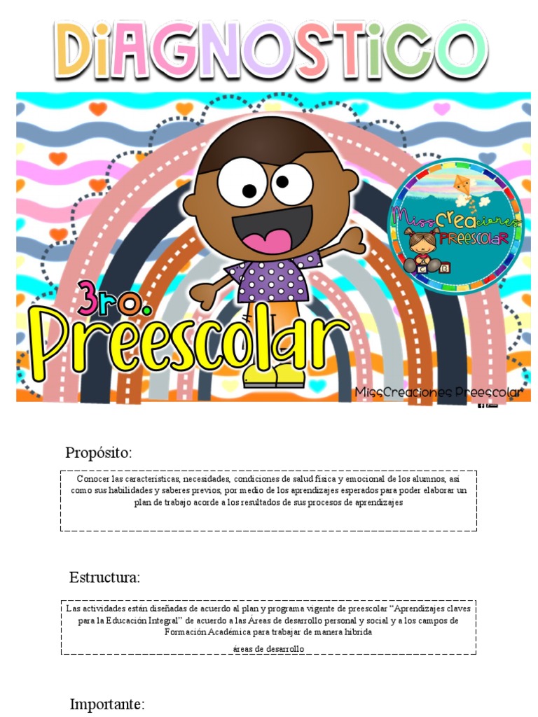 Plan Diagnostico Tercero | PDF | Educación de la primera infancia ...