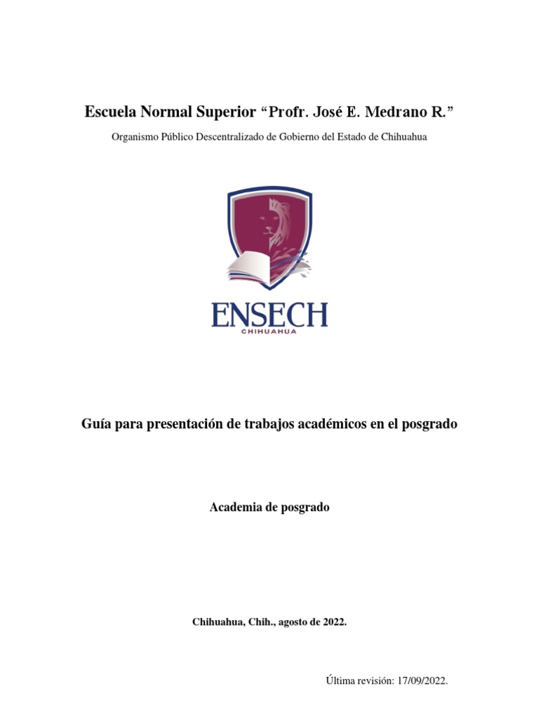 Formato APA 2022 | PDF | Plan de estudios | Ensayos