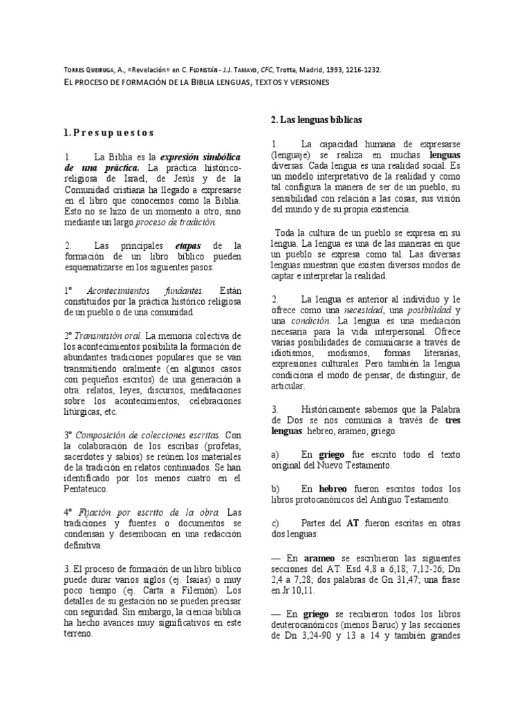 Sagrada Escritura Textos Complementarios | PDF | Canon bíblico | Biblia