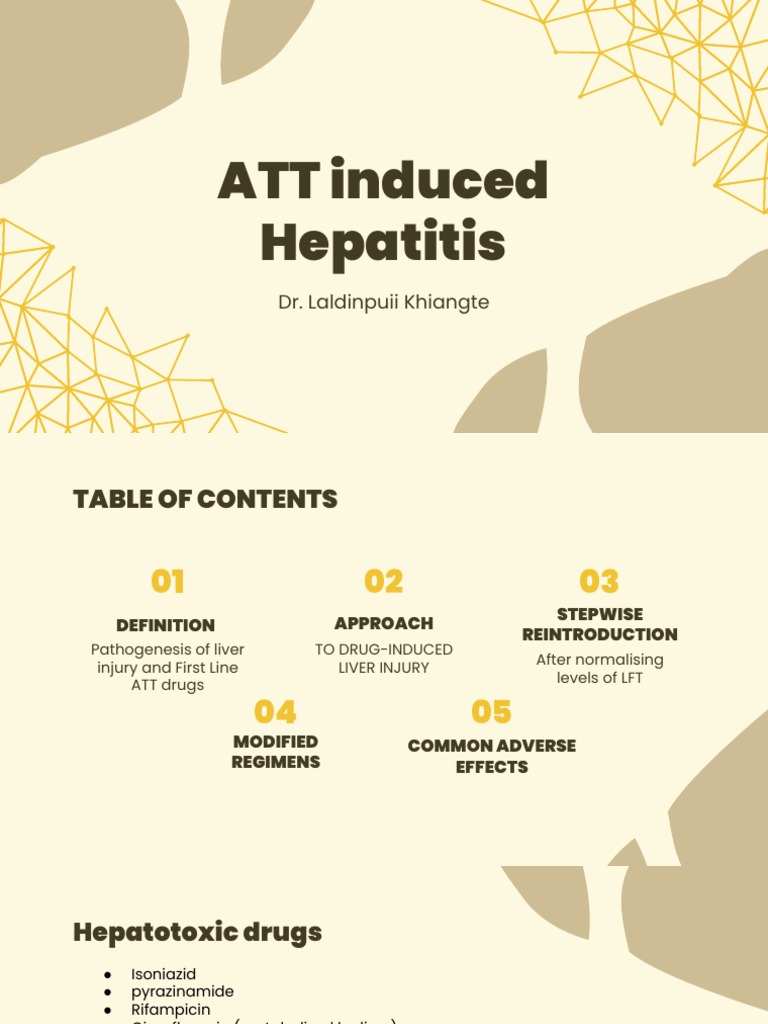 ATT Induced Hepatitis | PDF | Causes Of Death | Health Care