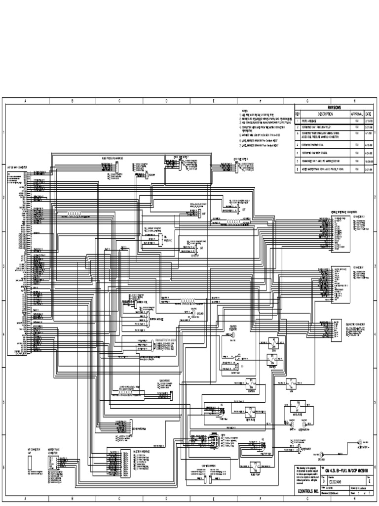 Diagrama Elétrico PSI GM4.3 | PDF