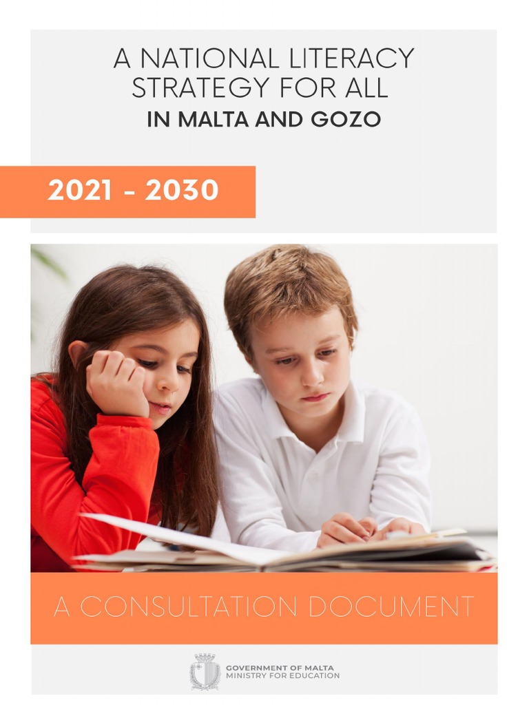 National Literacy Strategy 2021-2030 Overview | PDF | Literacy | Teachers