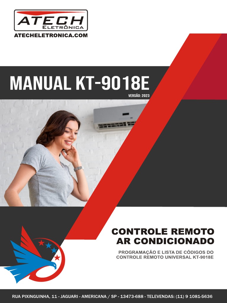 Manual - KT9018E Atech Eletronica | PDF