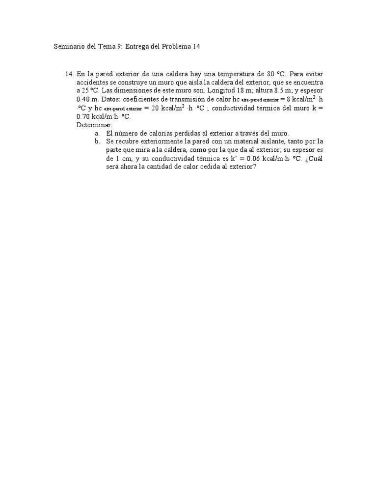 Seminario Del Tema 9, Entrega Del Problema 14 | PDF