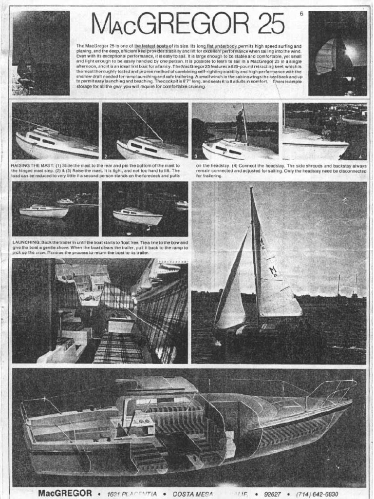 Macgregor 25 Brochure | PDF