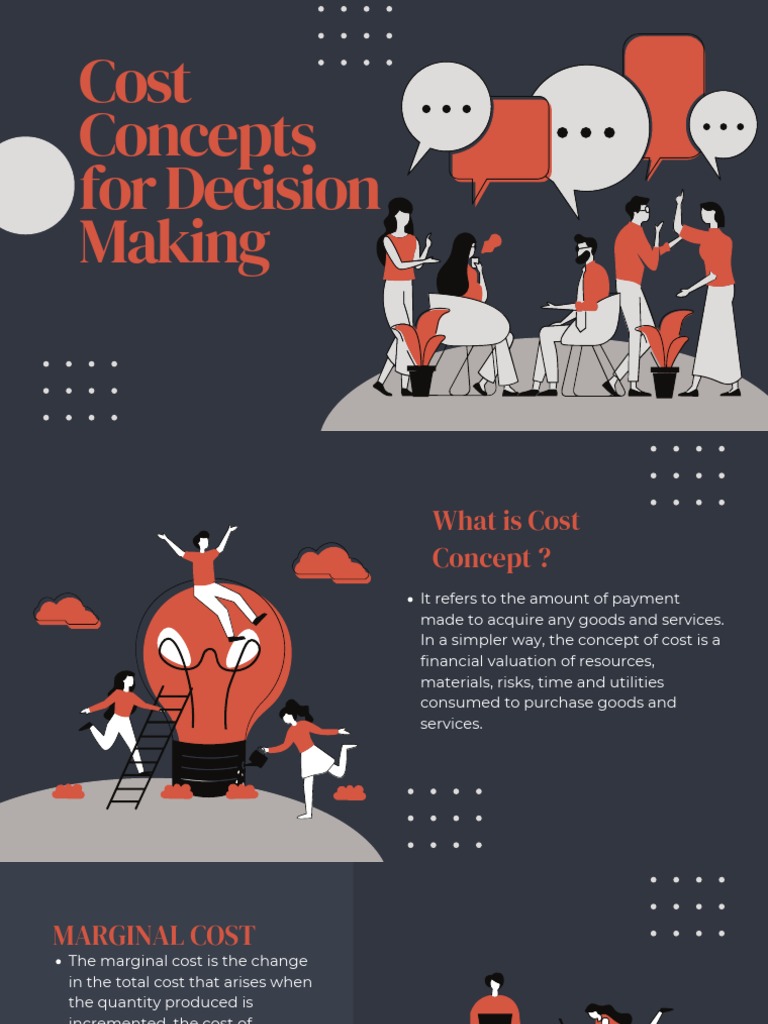 Cost Concepts For Decision Making 2 | PDF | Cost | Depreciation