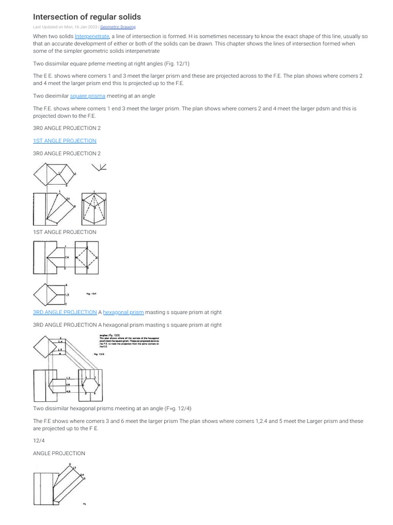 Intersectionofregularsolids GeometricDrawing JoshuaNavaArts ...