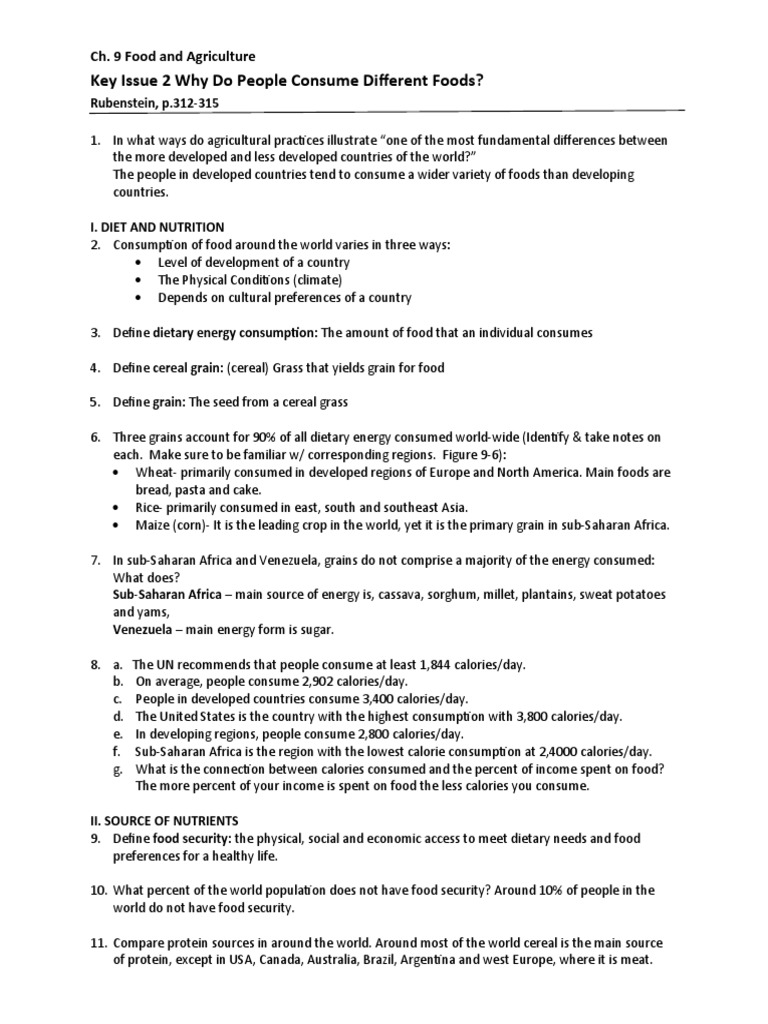 Aphg 9.2 | PDF | Cereals | Foods