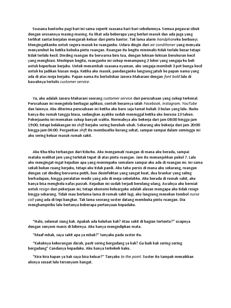 Dari Sakit ke Lega: Kisah Janera | PDF | Pengembangan Diri | Gaya Hidup