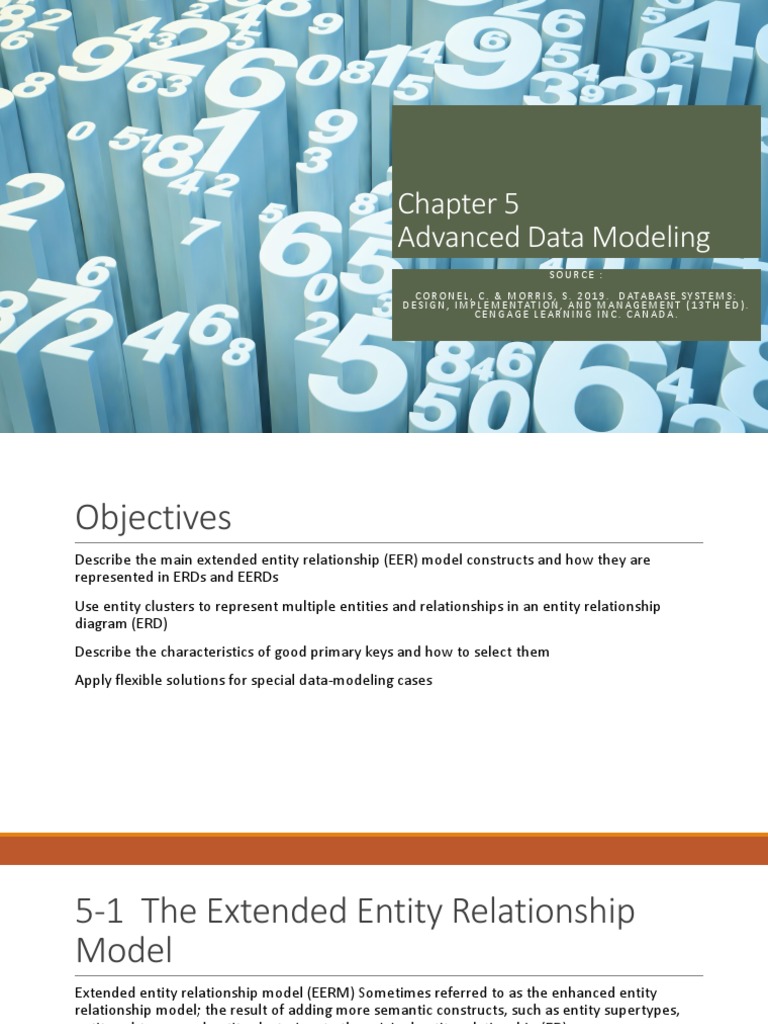 Dbms-5-Carol - Advanced Data Modeling | PDF | Relational Database ...