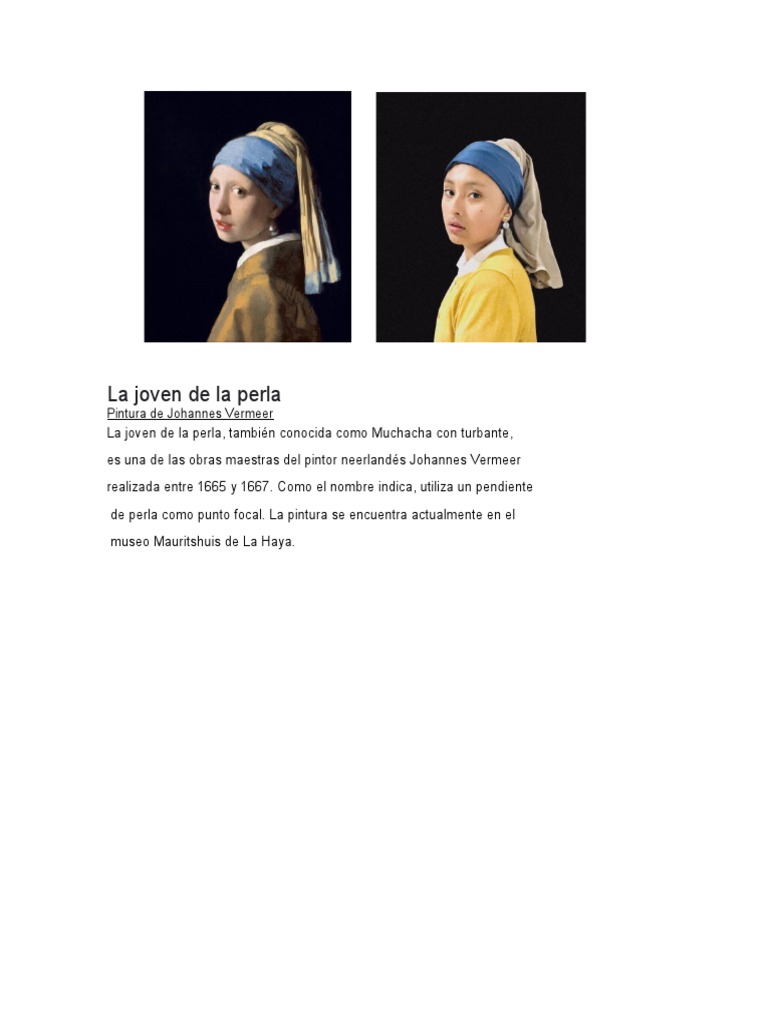 La Joven de La Perla | PDF