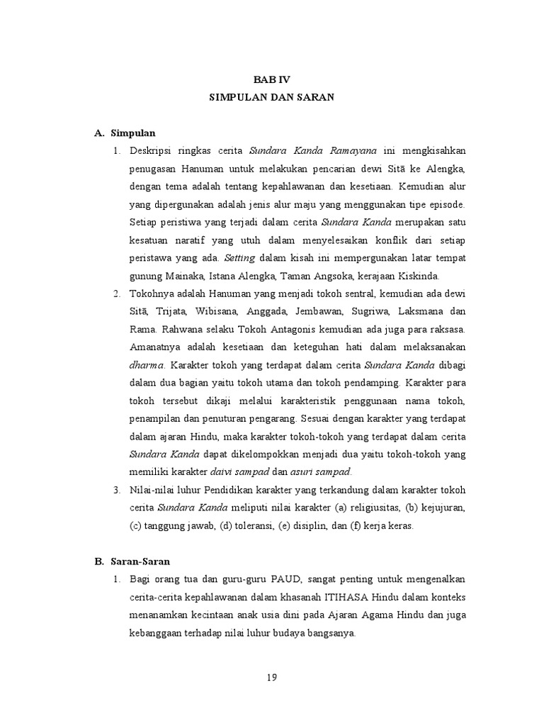 Bab 4 Simpulan Dan Saran | PDF | Ilmu Sosial