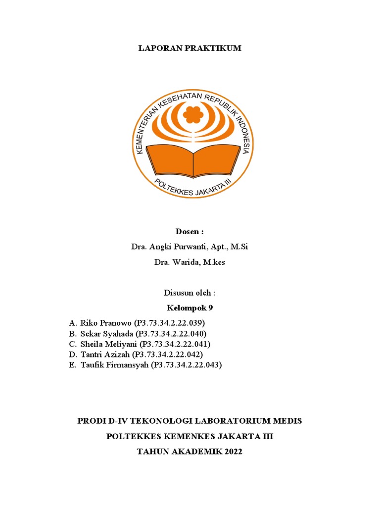 LAPORAN PRAKTIKUM Kelompok 9 Reagen | PDF
