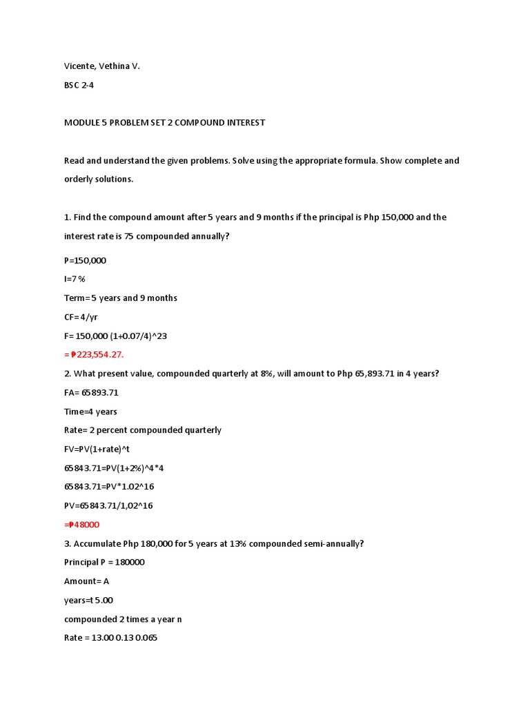 Vicente - Vethina - Answer - Module 5 | PDF