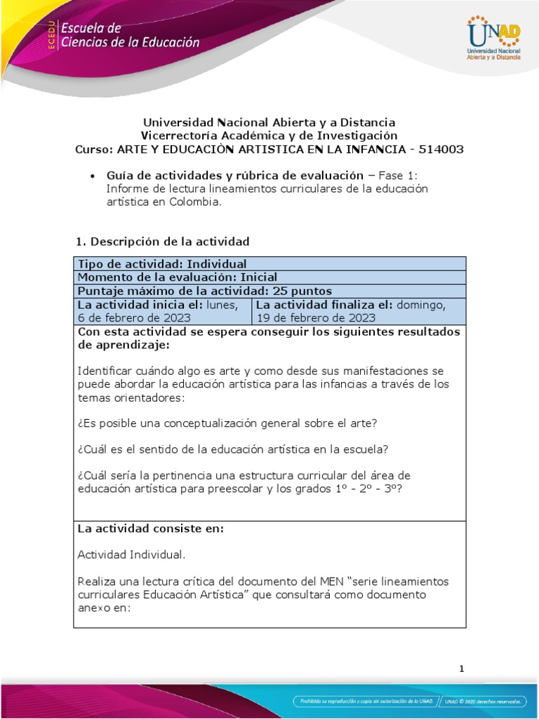 Guía de Actividades y Rúbrica de Evaluación - Fase 1 - Informe de ... Guía de Actividades y Rúbrica de Evaluación - Fase 1 - Informe de ...
