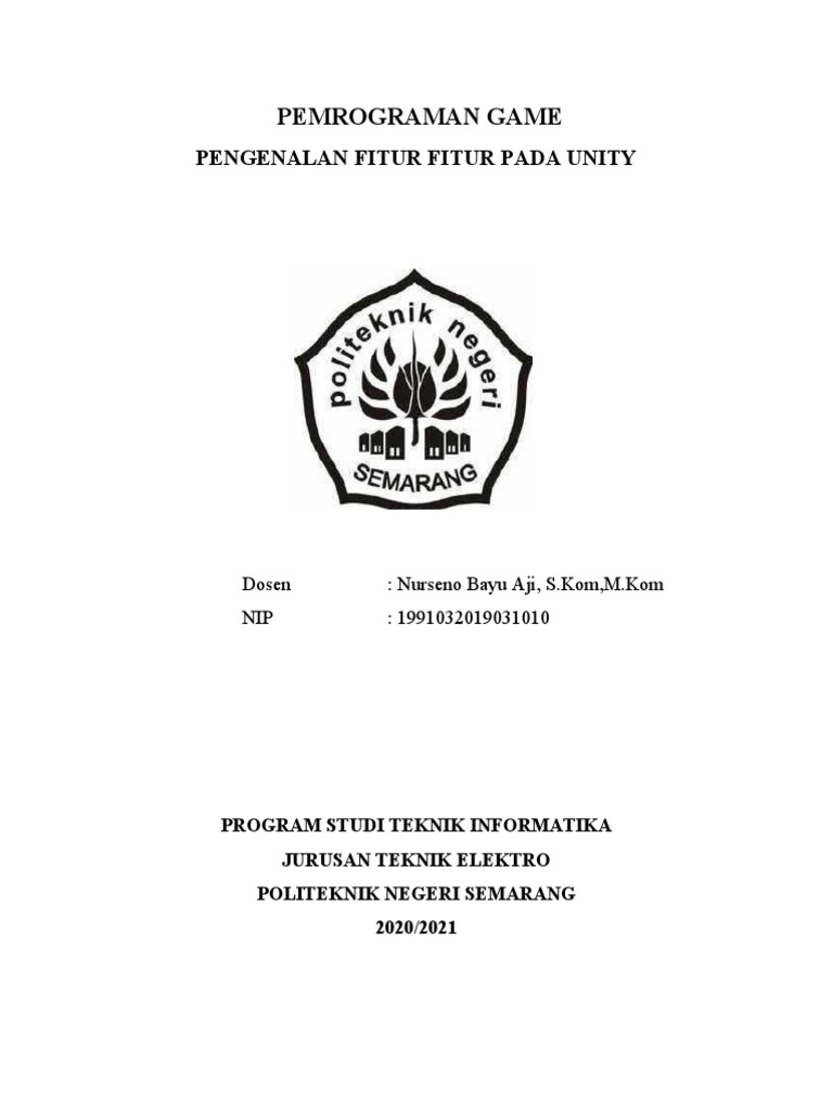 Pemrograman Game 1 | PDF | Game & Aktivitas | Komputer