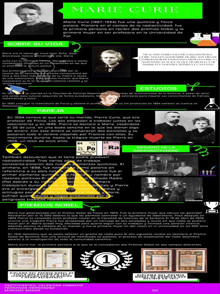 Marie Curie | PDF | Marie Curie | Ciencias fisicas