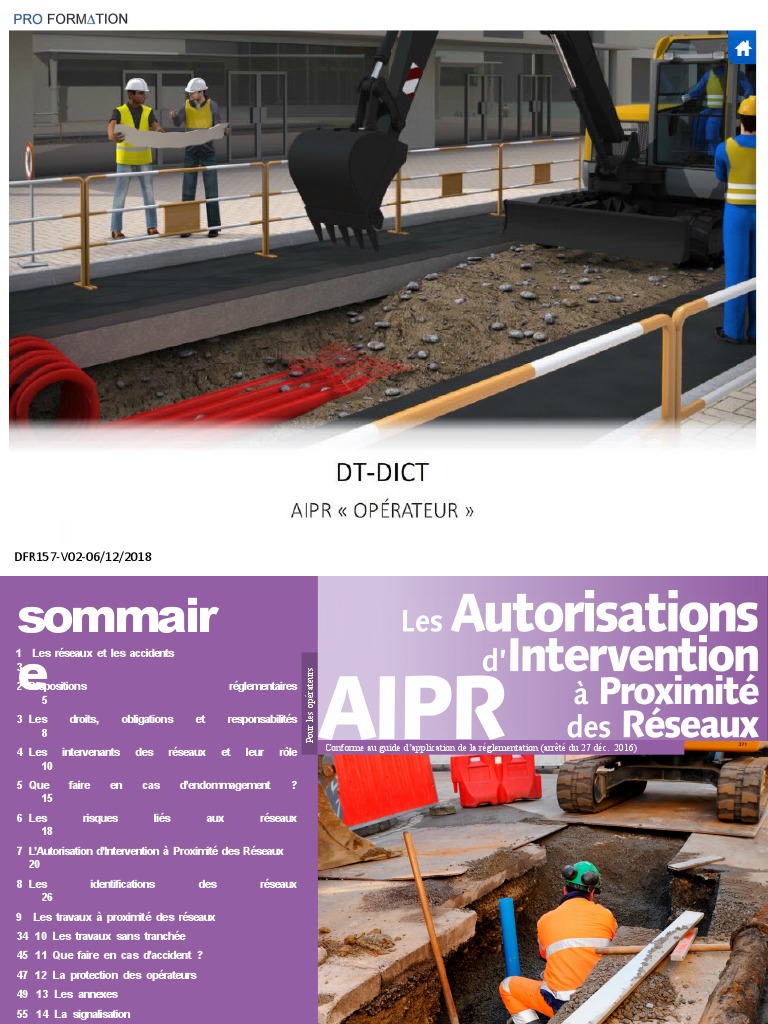 Dfr157 v02 Aipr Operateur | PDF