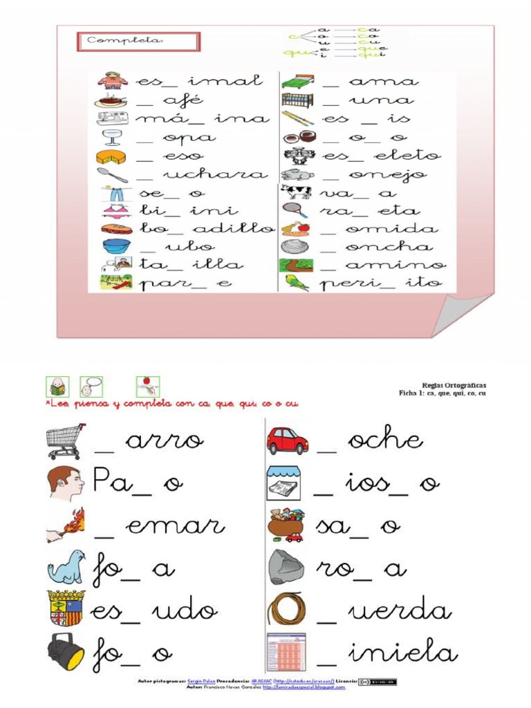 Ficha para Completar | PDF