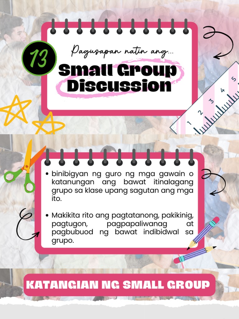 Small Group Discussion | PDF