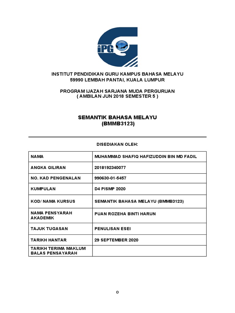 Penulisan Esei | PDF