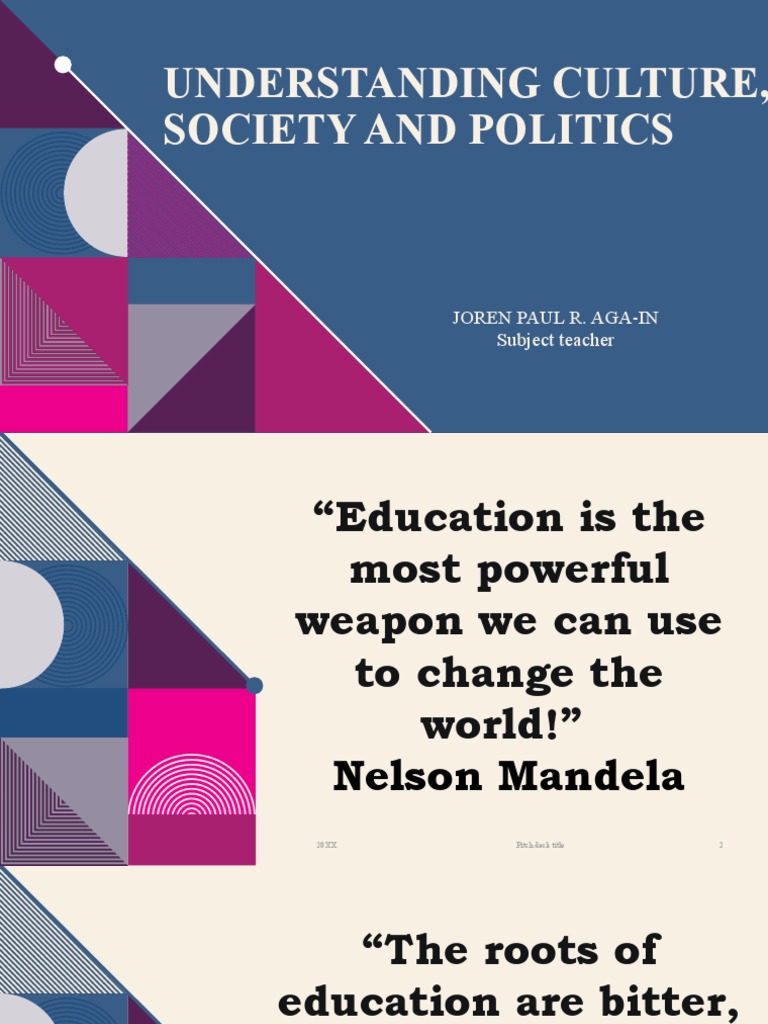 Lesson 8 Functions and Importance of Education in The Society | PDF ...