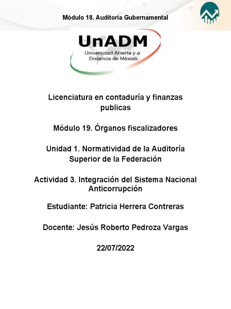 M19 U1 A3 Herreracp | PDF | Corrupción política | Responsabilidad