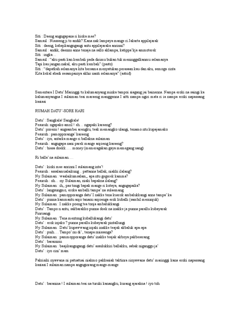 Drama I Dato Maringgi | PDF